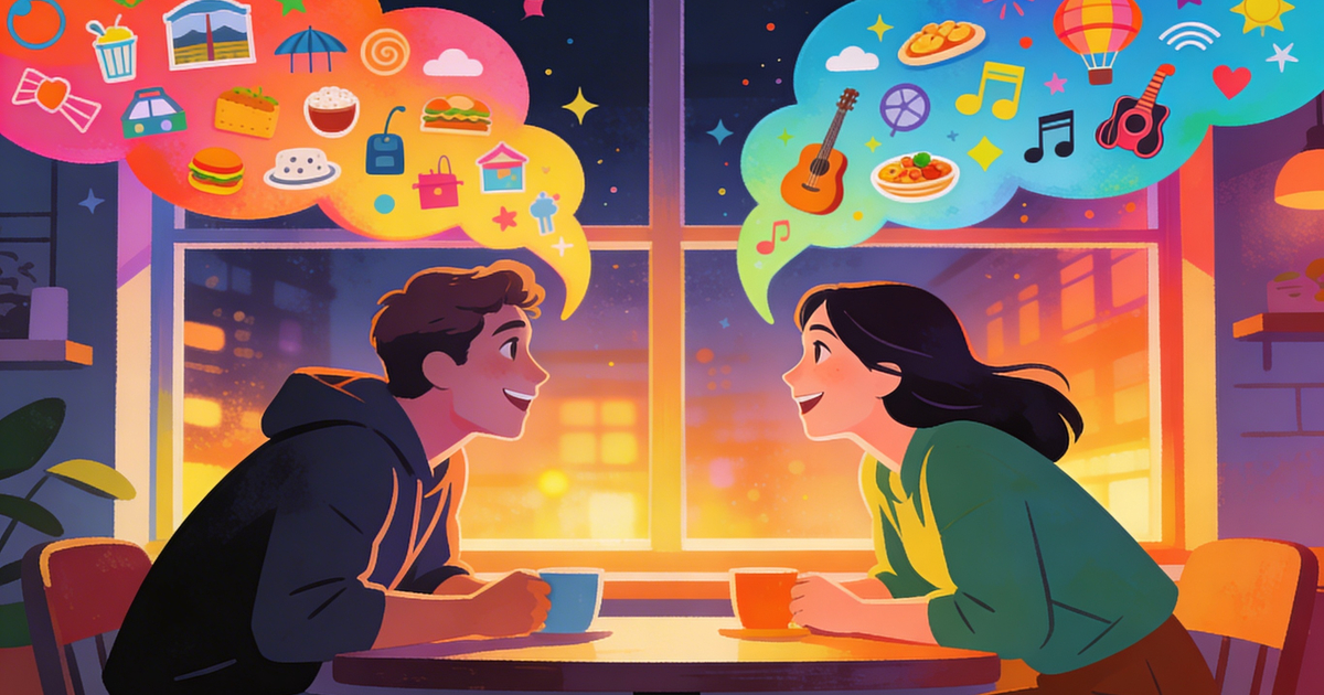 What to talk about on a first date | Things to talk about