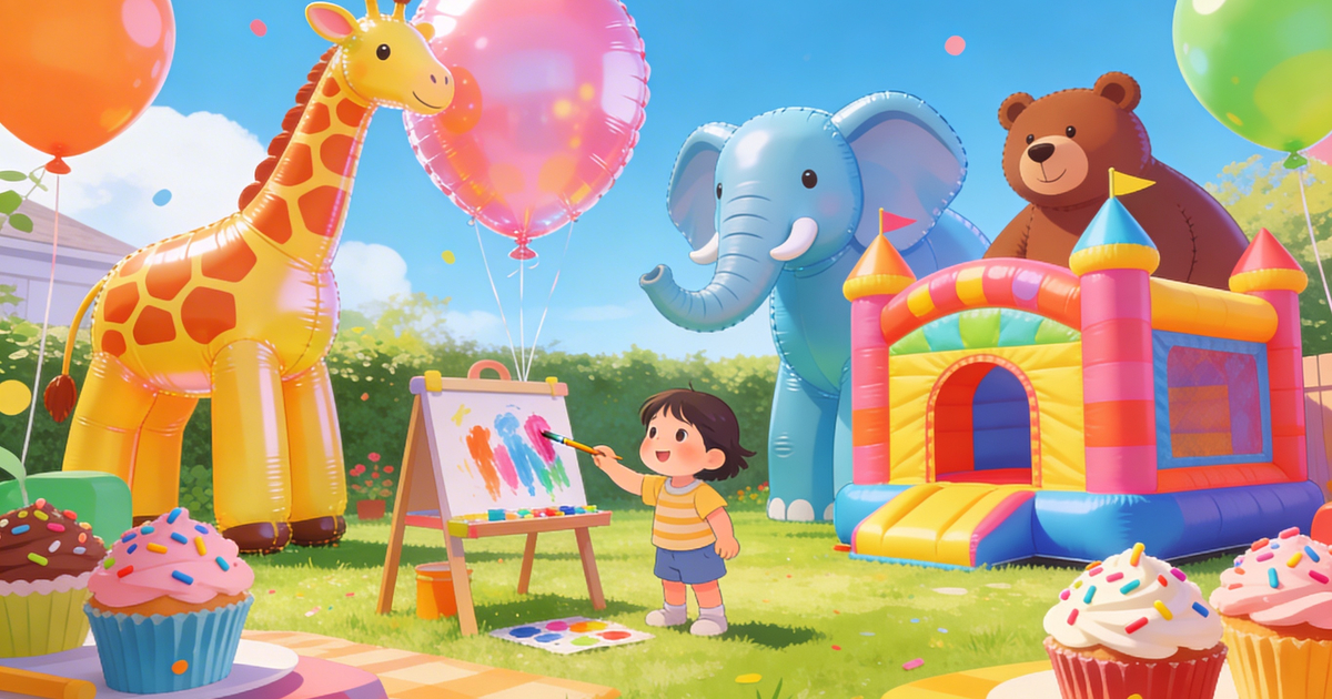 10 Birthday Party Ideas For 4-Year-Olds