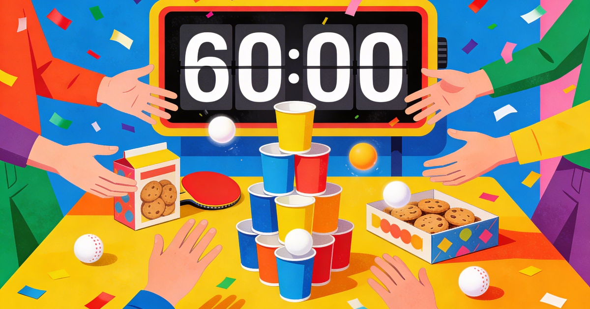 10 Giochi Minute To Win It da Fare Ovunque, Sempre