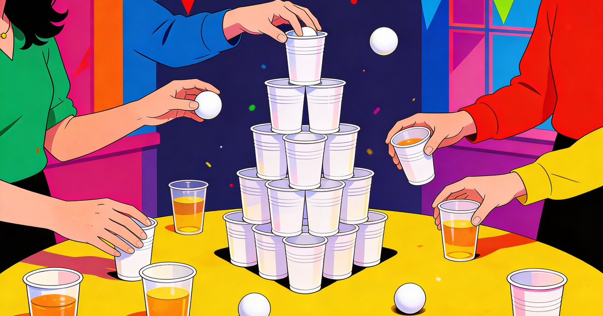 "Stack Cup": The Perfect Drinking Game for a Fun Party