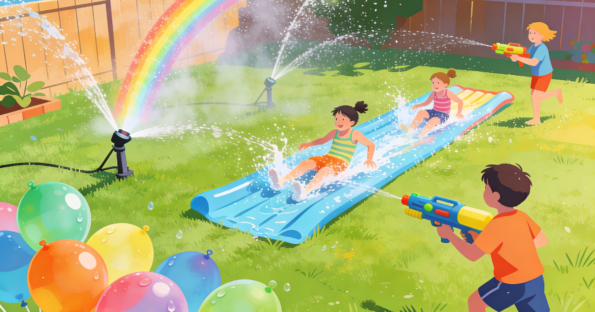 16 Fun Water Games for Kids to Beat the Heat This Summer