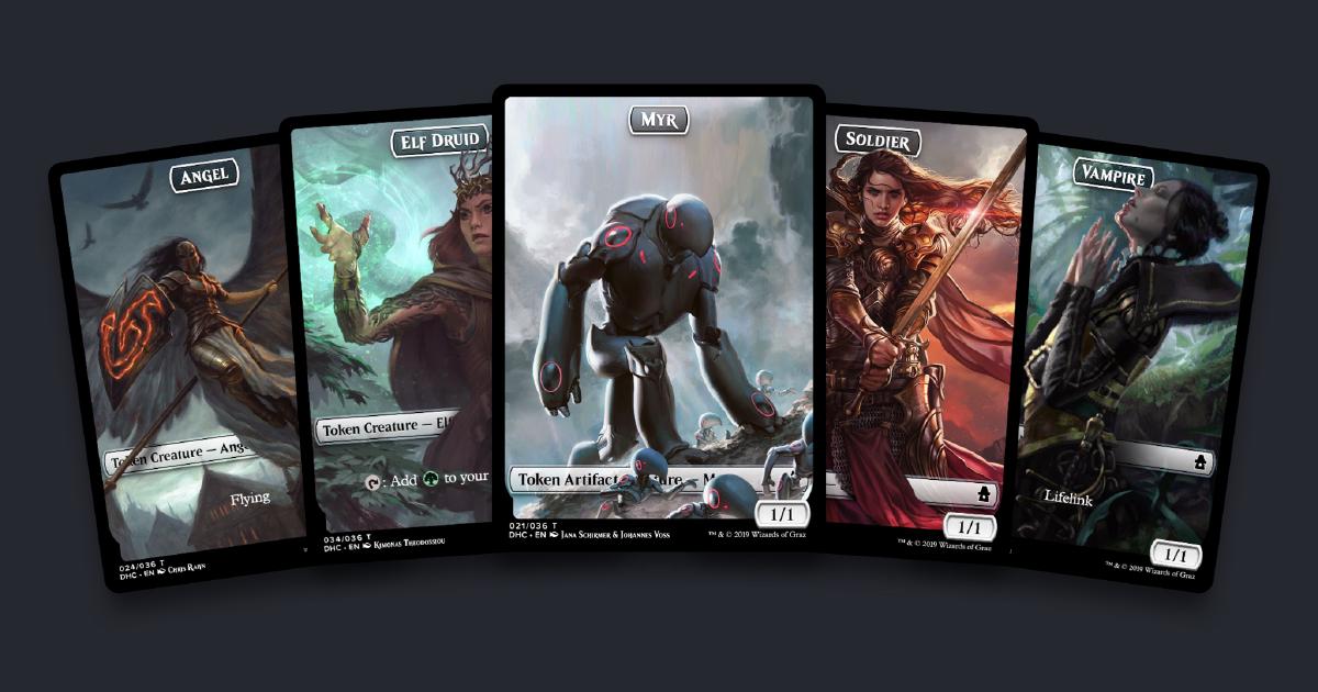 Magic The Gathering Custom Tokens | Full Art MTG